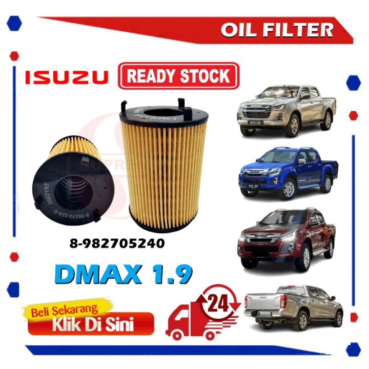 S2U Oil Filte Isuzu Dmax 1.9 Blue Power O-N6102EF 8-982705240 Penapis ...