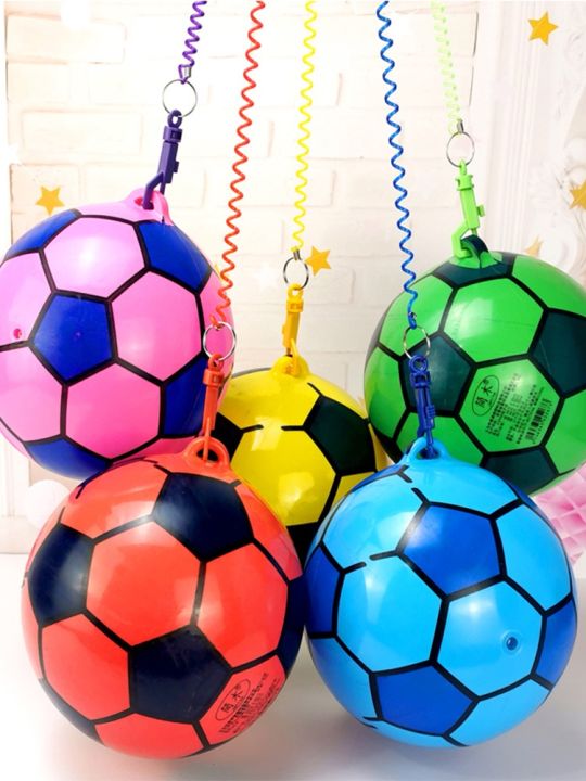 With children kindergarten pupils elastic football ball toy watermelon ...