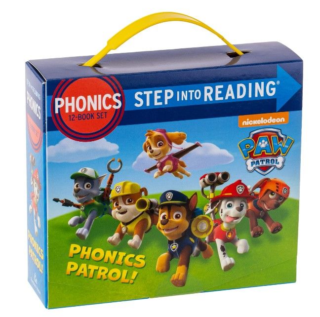 Paw Patrol Phonics Boxed Set : 12 Step Into Reading Books by Jennifer ...