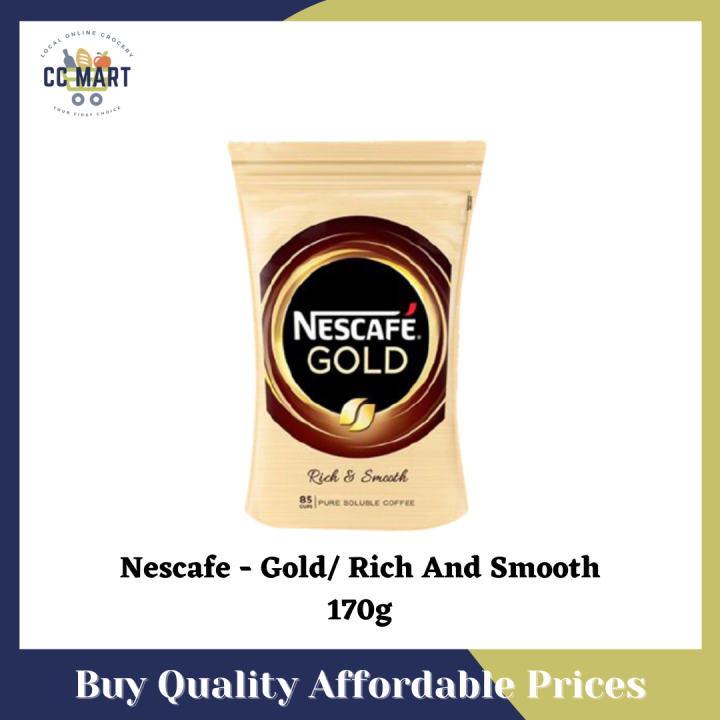 Nescafe - Gold/ Rich And Smooth (170g) | Lazada