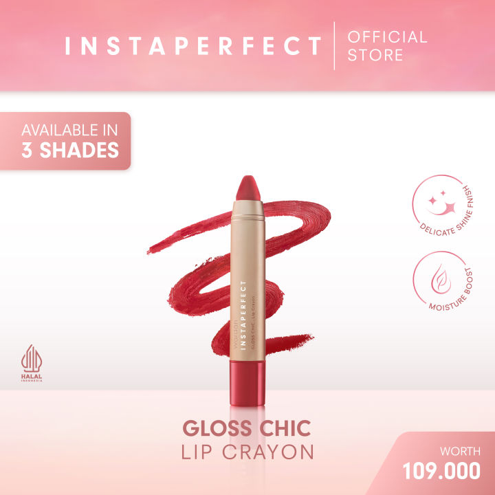 Instaperfect GLOSS CHIC Lip Crayon 2.7 g - Lipstick Gloss (Natural ...