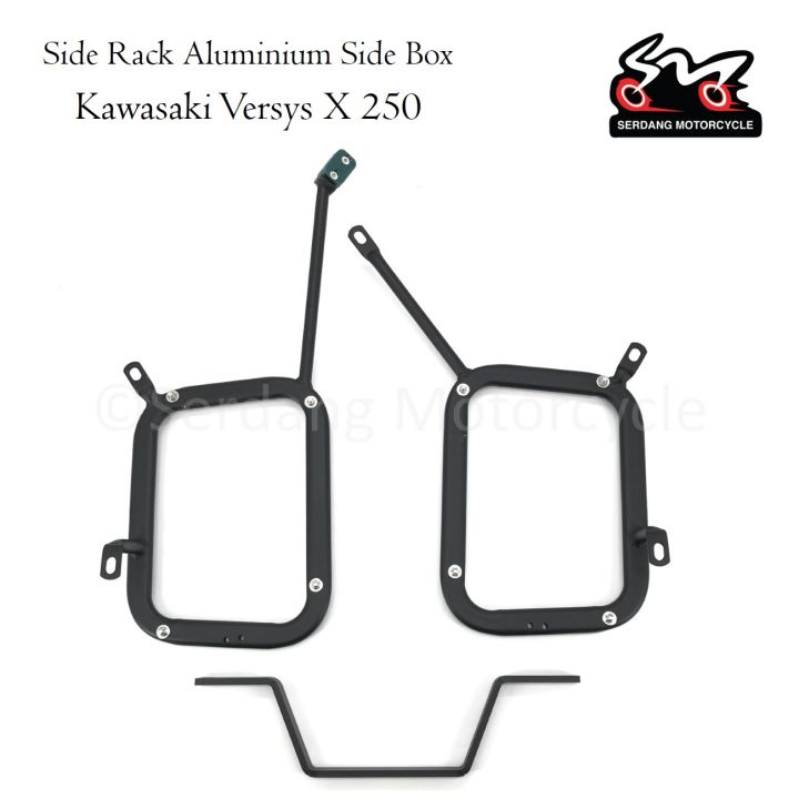 Side Rack Kawasaki Versys X 250 Versys-X Kotak Sisi Kurungan Aluminium ...
