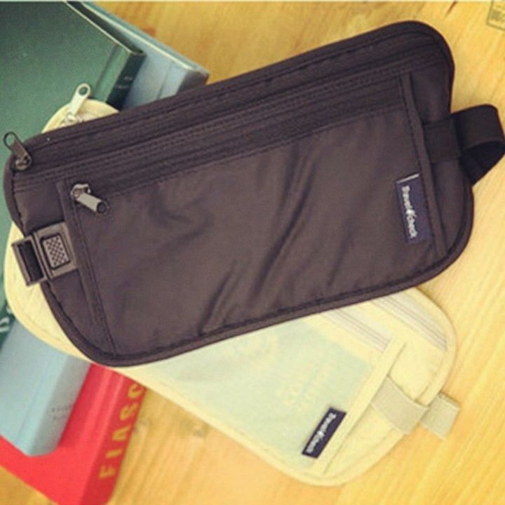 Thin Profile Money Belt Secure Travel Money Belt Undercover Hidden ...