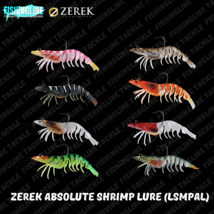 ZEREK Live Absolute Shrimp Lure LSMPAL 3.0/3.5 | Lazada