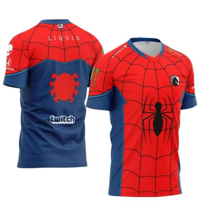 New personalized design Team Liquid x Spider Jersey | Lazada PH