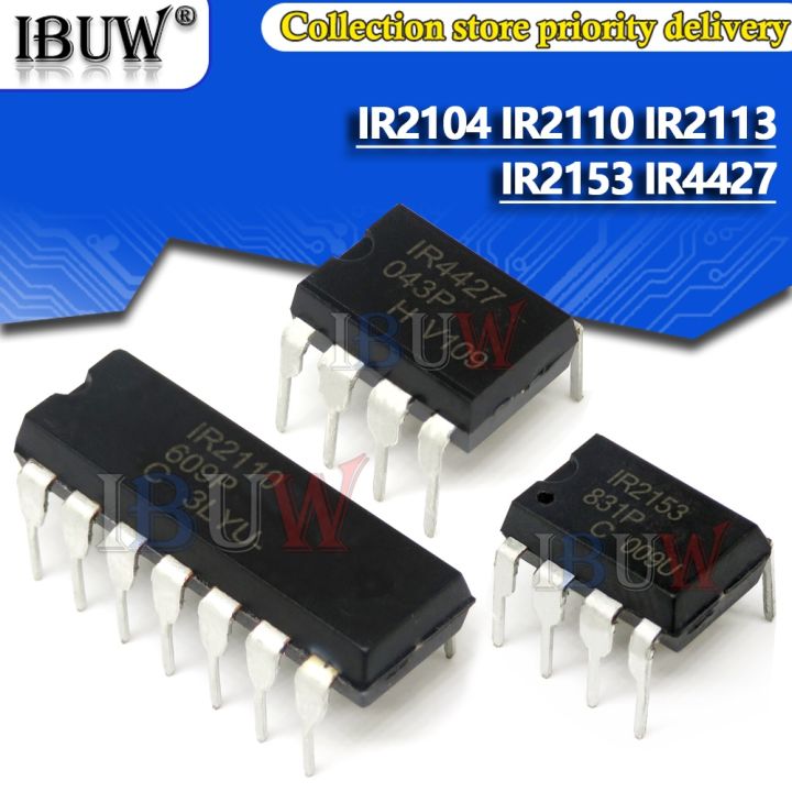 5ชิ้น IR2110PBF IR2104PBF IR2113PBF IR2153PBF IR4427PBF IR2104 IR2110 ...