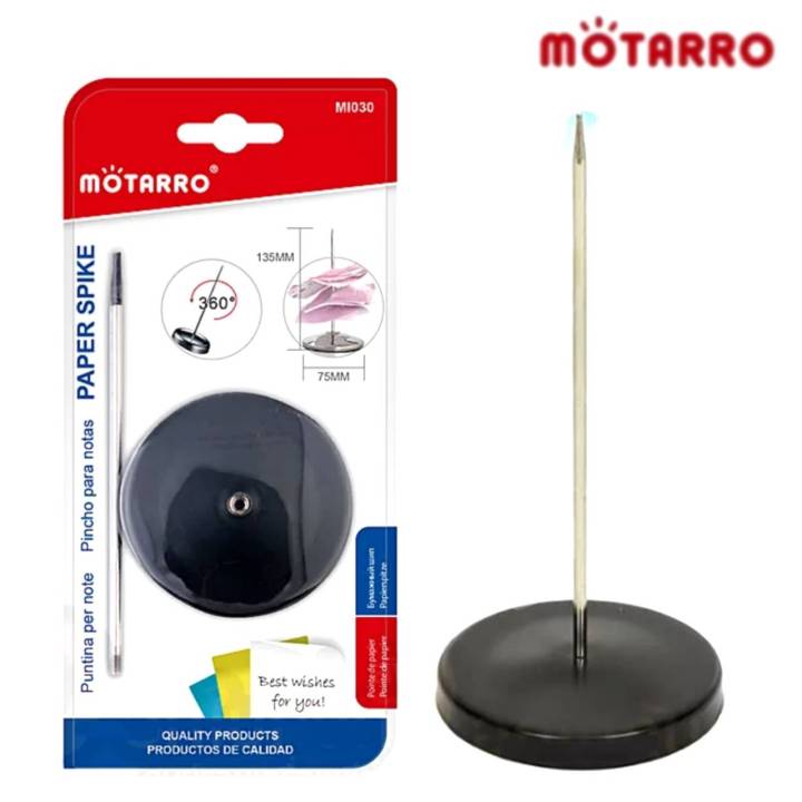 😀 เหล็กเสียบบิล MOTARRO เหล็กเสียบ รุ่น MI030 ที่เสียบกระดาษ เหล็กเสียบ ...