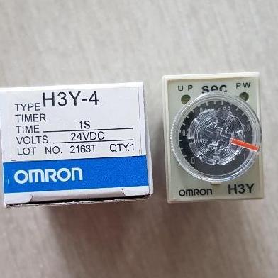 H3Y-4 OMRON DC24V Delay Timer Time Relay 0 - 1 S. with Base | Lazada.co.th