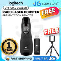 Logitech R400 Wireless Presentation Remote Clicker with Red Laser Pointer | JG Superstore ...