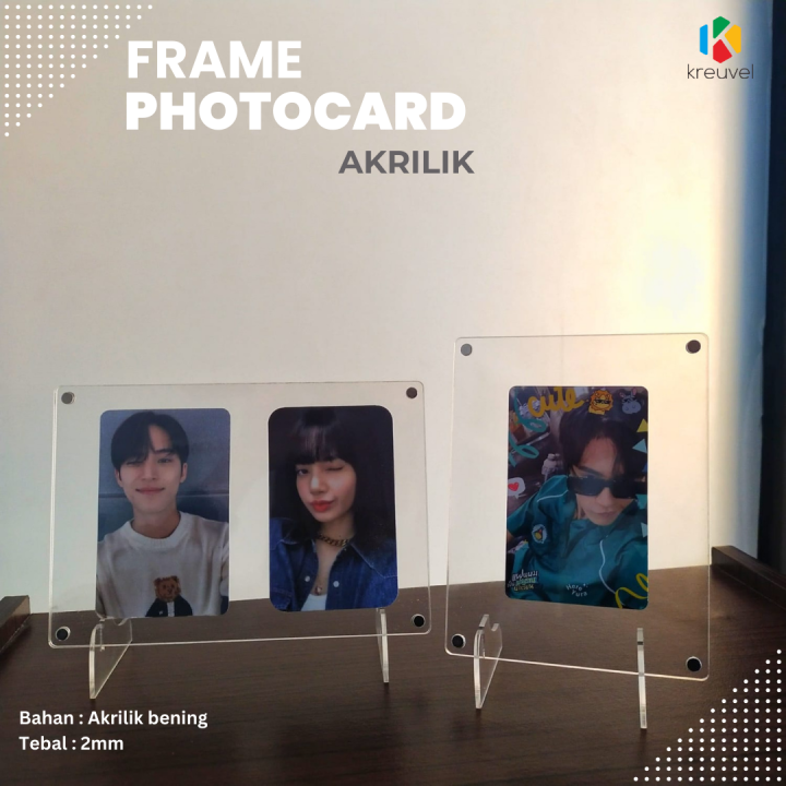 Frame Photocard Magnet Akrilik / Display Foto Akrilik | Lazada Indonesia