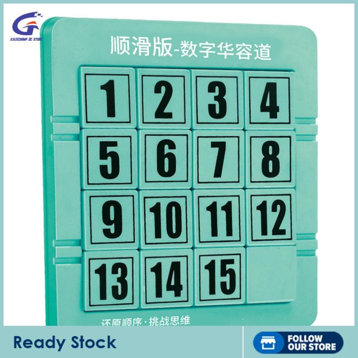 Gazechimp Sliding Number Puzzle Creative Portable Travel Toy Birthday ... Gazechimp Sliding Number Puzzle Creative Portable Travel Toy Birthday ...
