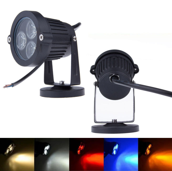 ERANPO IP65 Outdoor LED Spot Light 9W Waterproof Spike Spotlight 12V ...