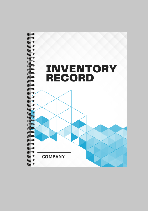 Inventory, Sales Record Notebook / accept customized name laminated ...