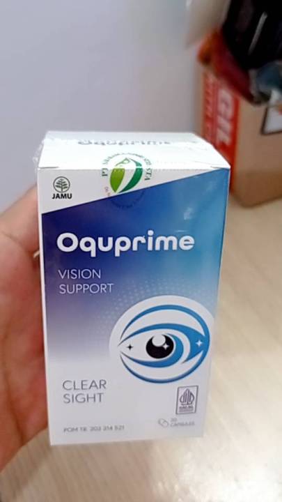 Oquprime 100% Original Obat Herbal Mata Minus Rabun Jauh Katarak ...