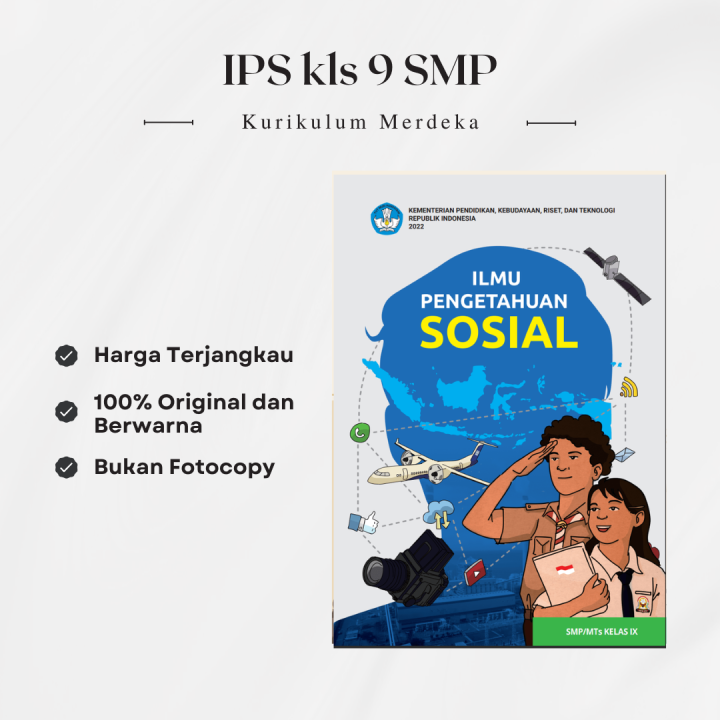 Buku Siswa IPS Kelas 9 SMP / MTS Kurikulum Merdeka - Buku Paket Ilmu ...