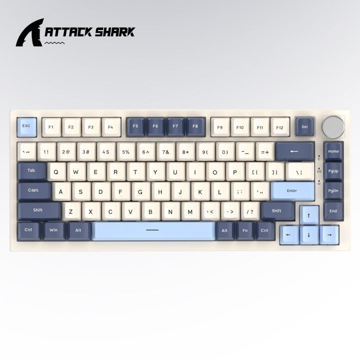 ATTACK SHARK K85 Rapid Trigger Keyboard 75% Wired Rapid Trigger ...