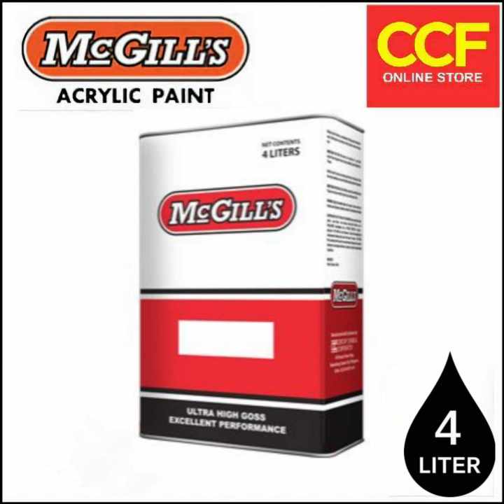 Mcgills Acrylic Thinner 4 Liters gallon | Lazada PH