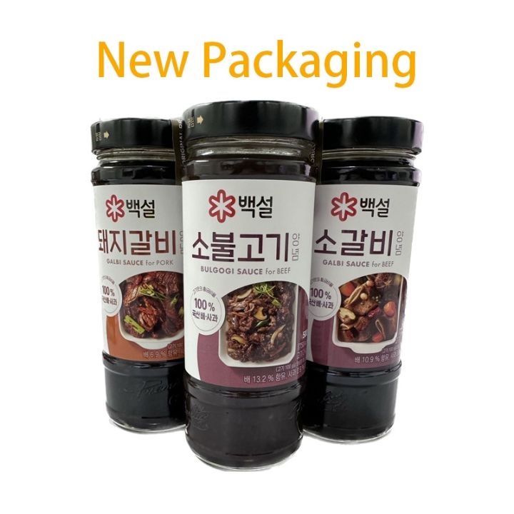 KOREA CJ Beksul Galbi Sauce Spicy Bulgogi For Pork For Beef 500g | Lazada