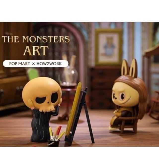(ขายแยก) POPMART x How2Work - The Monsters - Art Series | Lazada.co.th