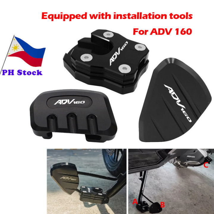 REYGEAKT For Honda Adv 160 Adv160 Modified Kickstand Side Stand ...