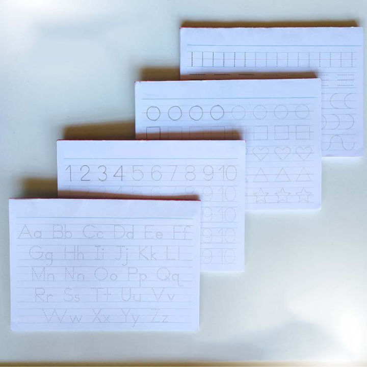 Tracing Pads for kids baby Alphabet Abc Numbers Lines Shapes 40 Pages ...