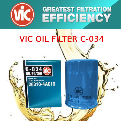 VIC OIL FILTER C-034 | Lazada PH