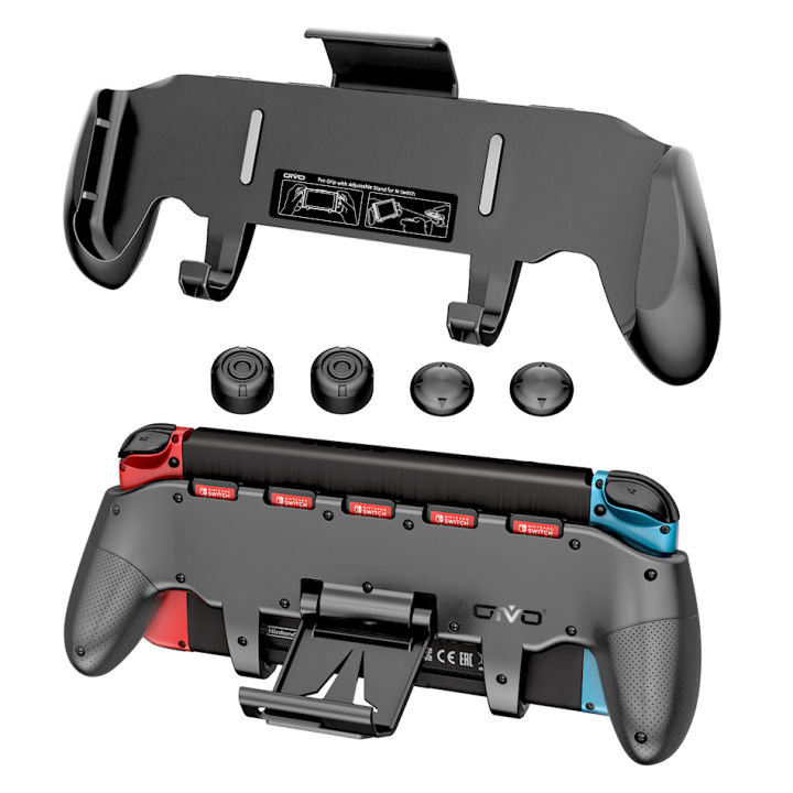 OIVO Switch Pro Grip with Upgraded Adjustable Stand for Nintendo Switch ...