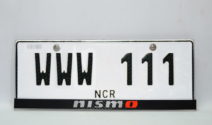 New Generation Nissan Nismo Car Plate Frame Holder Protector Carbon ...