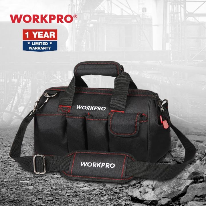 Workpro 12/14/16/18 Inches Tool Bag Travel Multifunctional Bags For ...