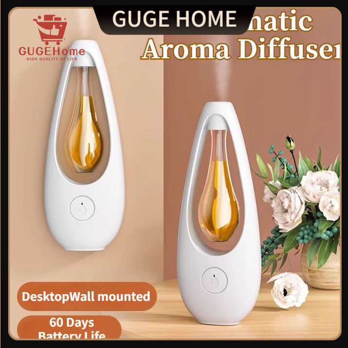 Automatic Aroma Air Diffuser Rechargeable Fragrance Machine Room Scent ...