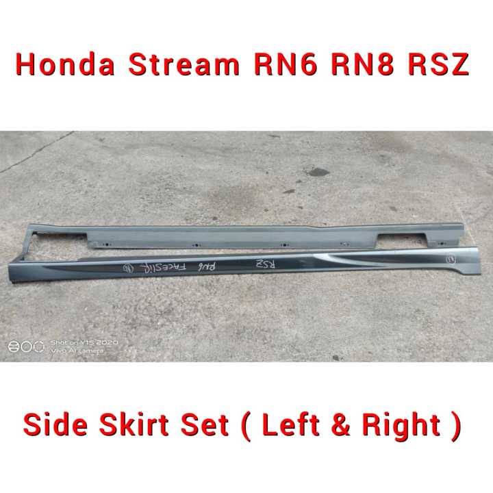 Honda Stream RN6 RN8 RSZ NFL Side Skirt Set / Side Panel / Magat ...