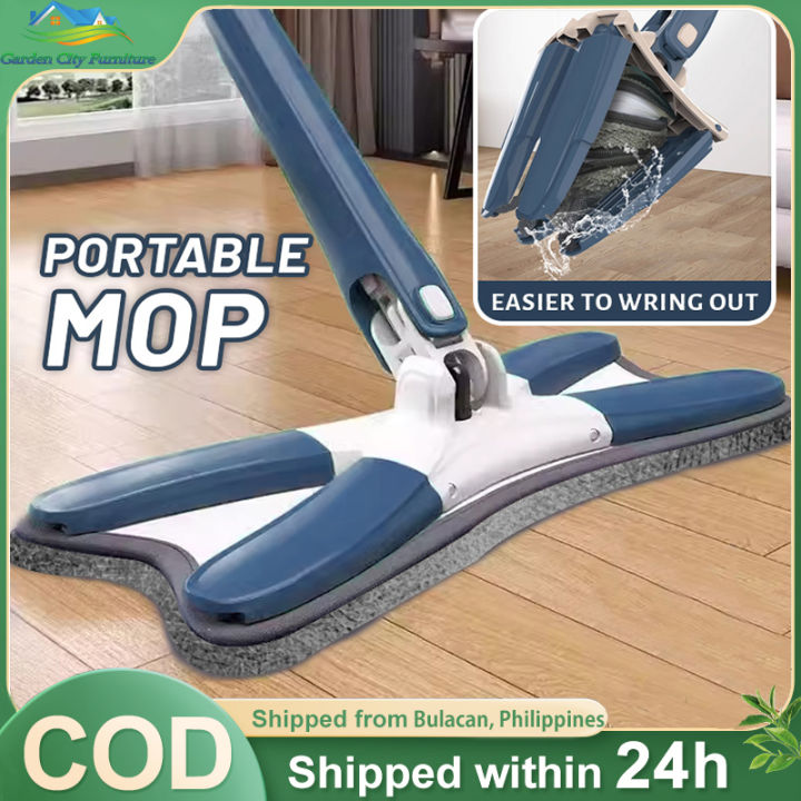 Family mop Magic spin mop to stretch adjustable preferred shrinkable ...
