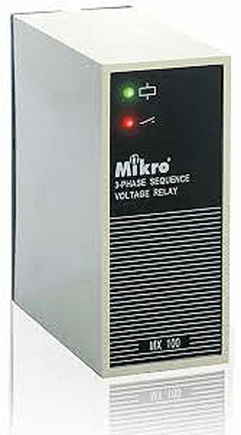 MIKRO MX100- 3-PHASE 415V SEQUENCE VOLTAGE RELAY | Lazada