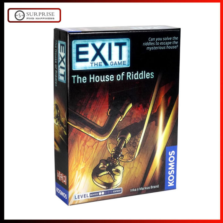 Exit: The Game The House of Riddles Board Game Home Escape Room Game ...