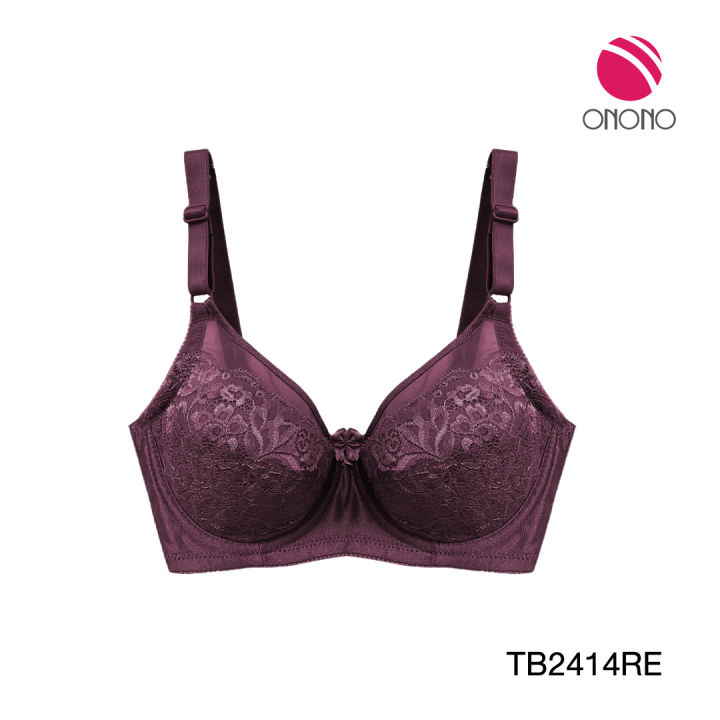 ONONO เสื้อชั้นในโอโนโน่ มีโครง ฟองน้ำบาง รุ่น TB2414 | Lazada.co.th