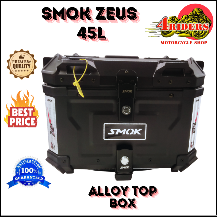 High Quality Alloy Top Box for Universal Motorcycle SMOK ZEUS 45 Liters ...