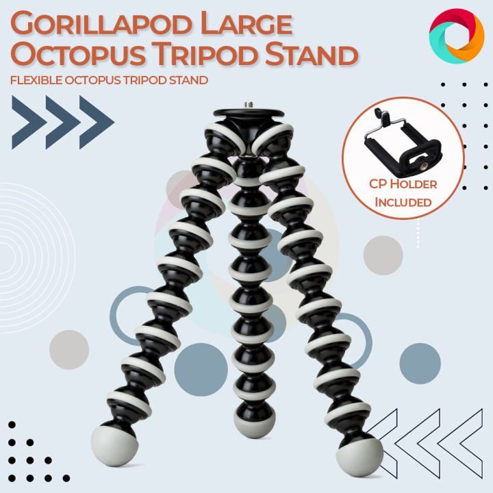 Shoot Gorillapod Large Flexible Octopus Tripod Gorilla Pod For Cameras ...