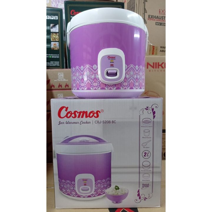 COSMOS RICE COOKER MAGIC COM 3in1 CRJ5208 BC / CRJ-5208 BC KAPASITAS 2 ...