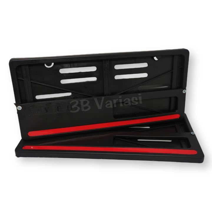 Cover Plat Nomor Tempat Plat Nomor Motor Original Honda - Red Universal ...