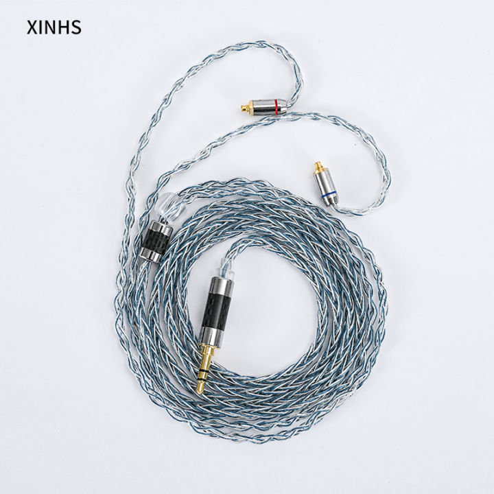 XINHS 62 HIFI Audio Wire 8 Cores 2.5MM/3.5MM/4.4MM Balanced Upgrade ...