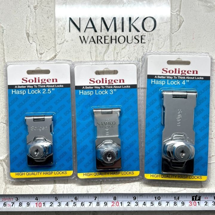 SOLIGEN Overval kunci gembok lemari etalase 2 - 4 inch | Lazada Indonesia