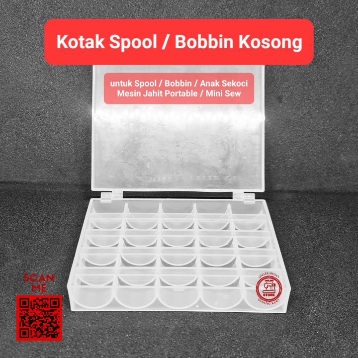 Kotak (Kosong) untuk Spool / Bobbin / Anak Sekoci Mesin Jahit Portable ...