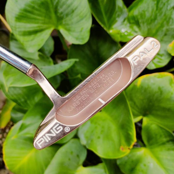 [ผ่อน] PUTTER PING PAL2 ทองแดงแท้ เป็นตัว BECU BERYLLIUM COPPER ความยาว 34 นิ้ว หายาก วัสดุพรีเ ...