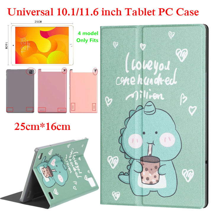Casing 10.1 11.6 12 inch Universal Cute Cartoon Protective Case TPU ...