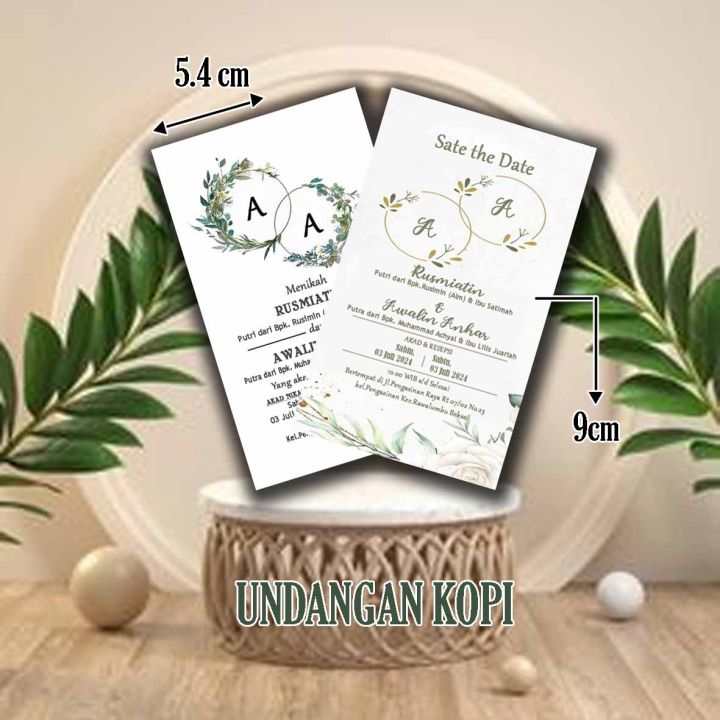 ISI 10 PCS UNDANGAN KOPI KECIL UNDANGAN PERMEN UNDANGAN PERNIKAHAN ...