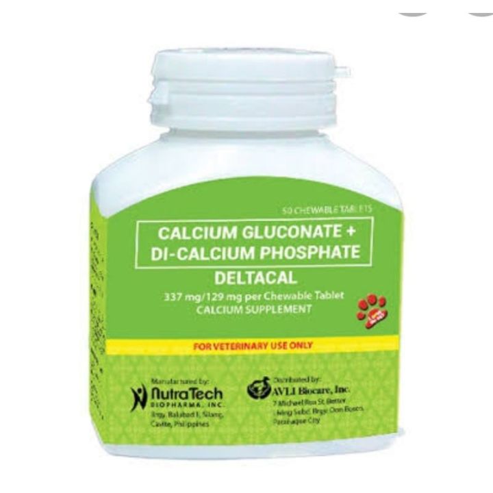 Deltacal Calcium Supplement 50 Chewable Tablets | Lazada PH