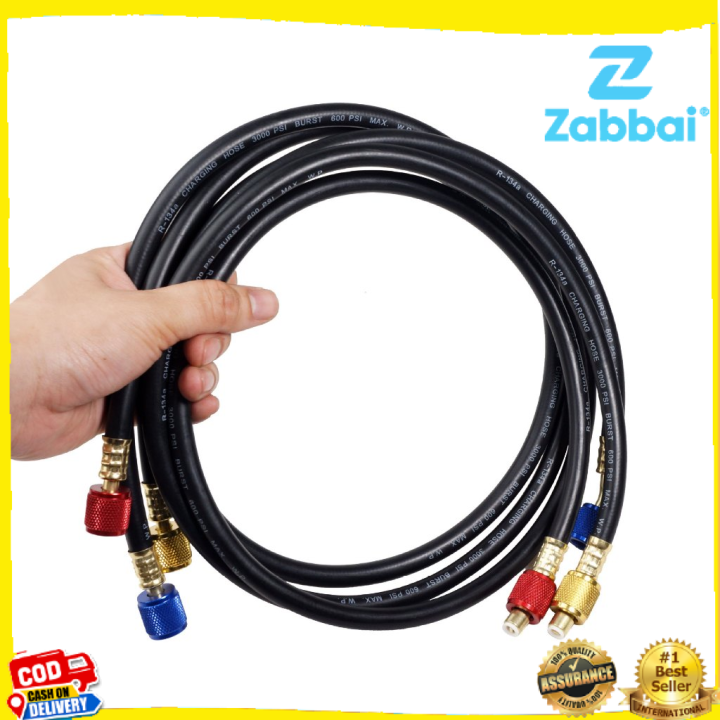Zabbai-สายชาร์จน้ำยาแอร์ 120cm/150CM สายชาร์จ สายชาร์จน้ำยาแอร์ สายเกจ ...