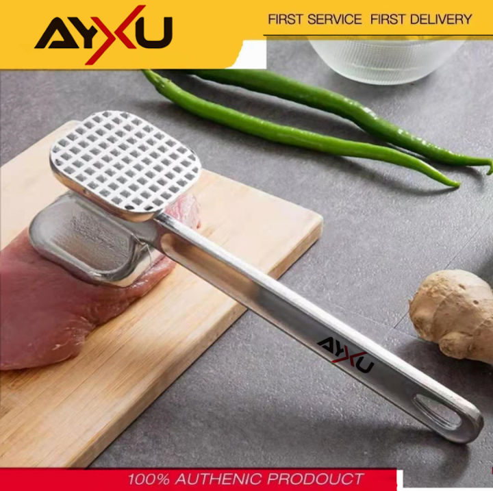Ayxu Meat Hammer, Tendizer Meat Mallet, Ideal for Beef, Veal, Chicken ...