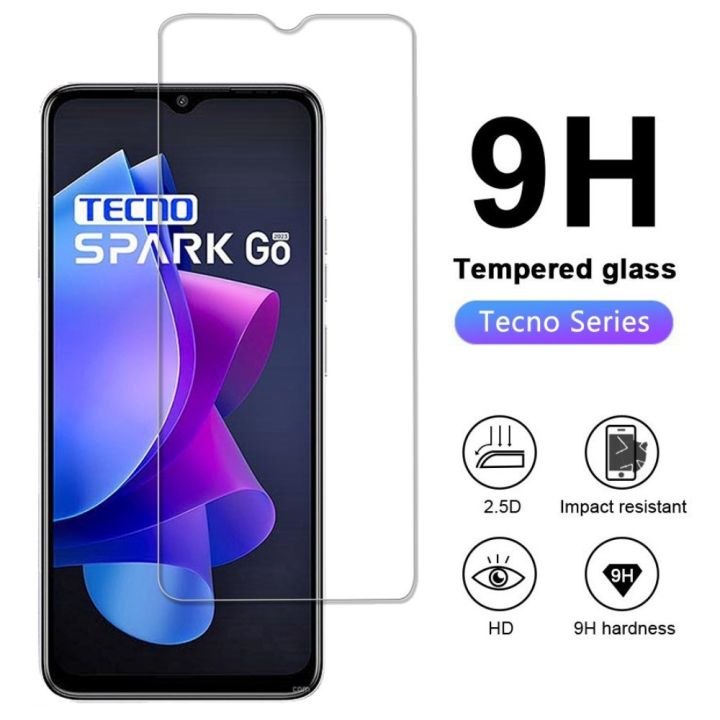 Tecno Spark 10 10C 20 20C 6 GO 2023 2024 Pova 5 Camon 20 Tempered Glass Screen Protector | Lazada PH