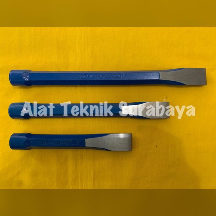 BETEL BESI AMERICAN TOOL 6" ; 8" ; 10" INCH / PAHAT BETON COLD CHISEL ...